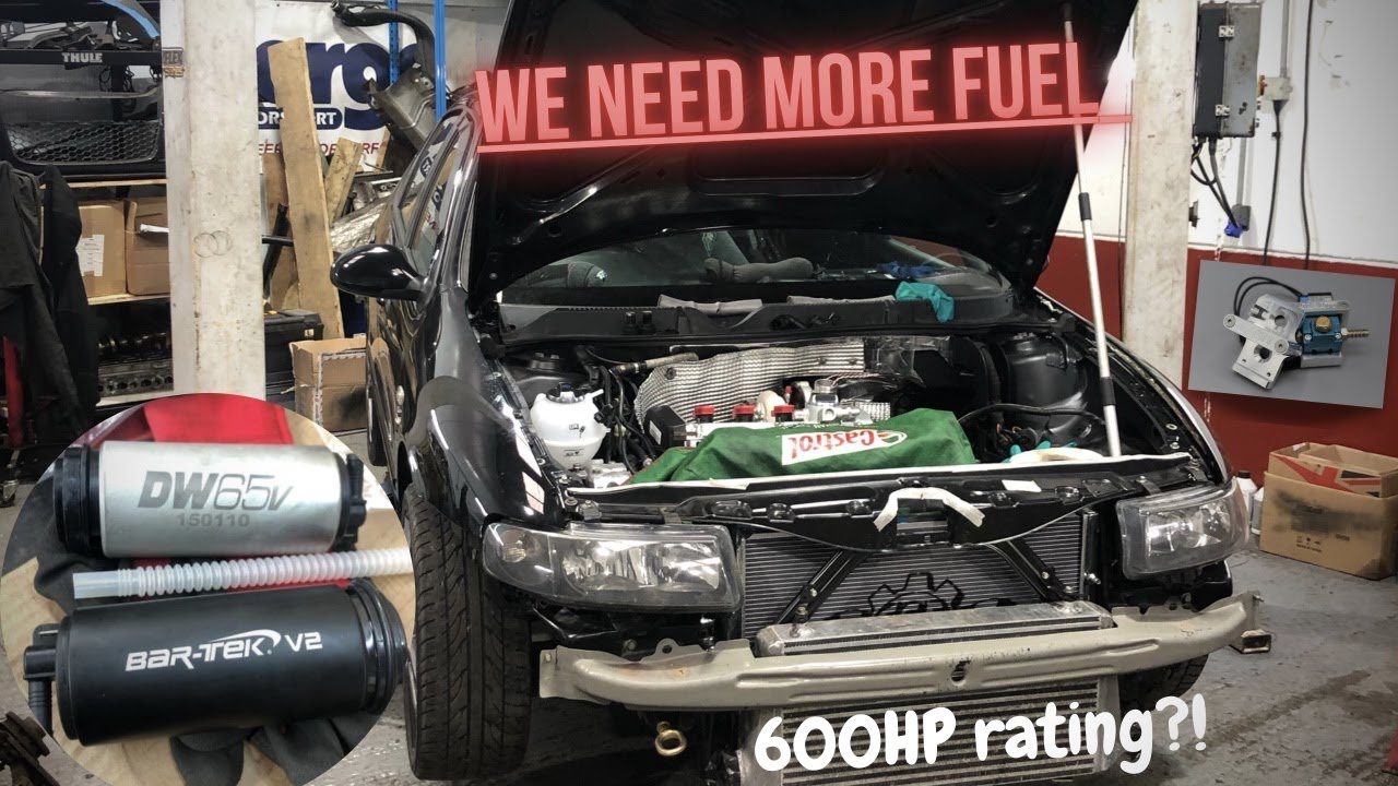 EP12~ High Flow *600hp* Bartek Fuel Pump (how to) & more Billet parts for the Big Turbo 1.8T 20V ...