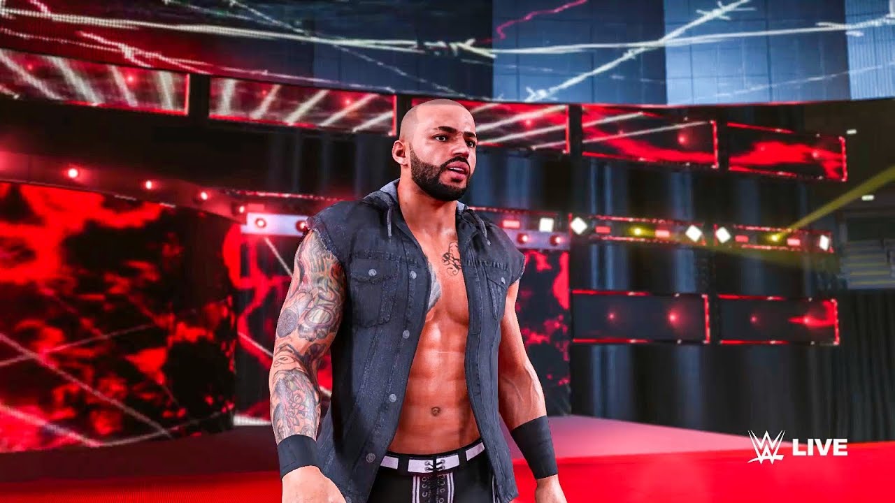 WWE 2K19 - Ricochet Entrance - Rising Stars Pack DLC - YouTube