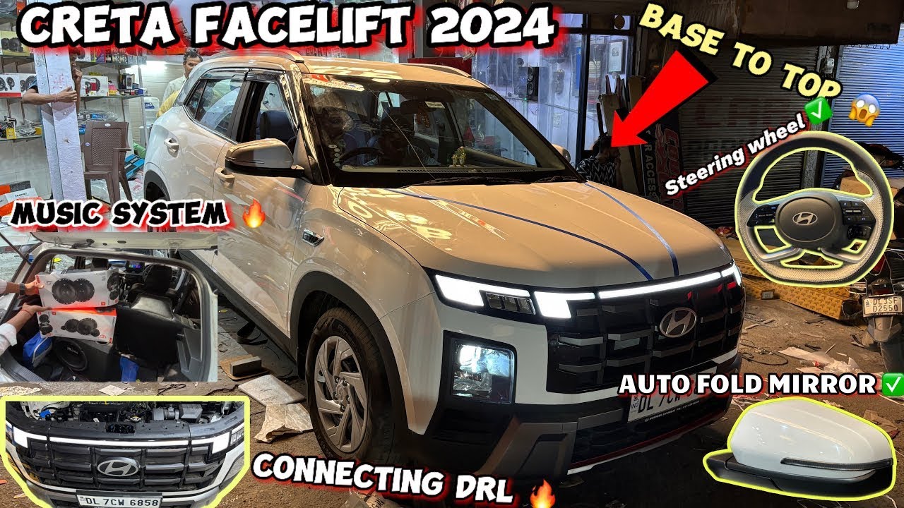 2024 CRETA FACELIFT MODIFIACTION BASE TO TOP MODIFIED 🔥HYUNDAI CRETA ...