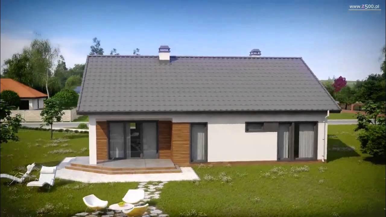 Projekty Z500 - projekt domu Z202 - YouTube