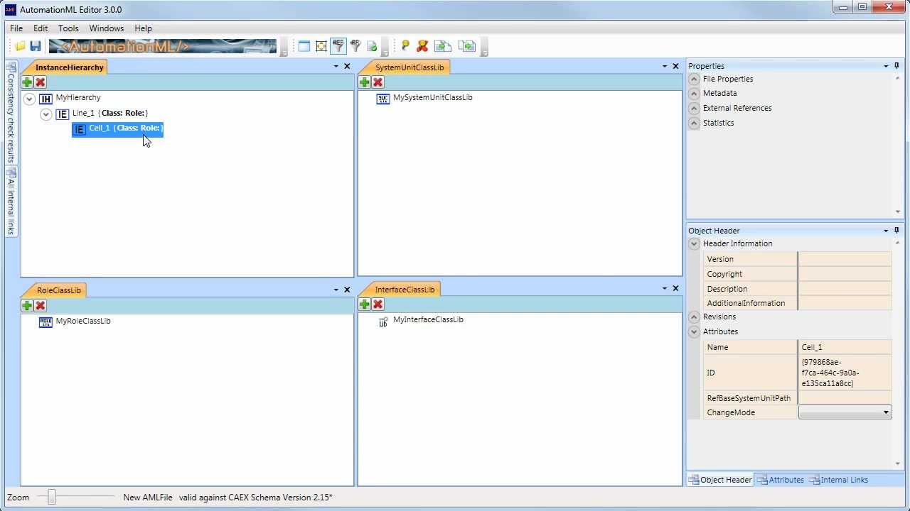 AutomationML Editor: Video-Tutorial - YouTube