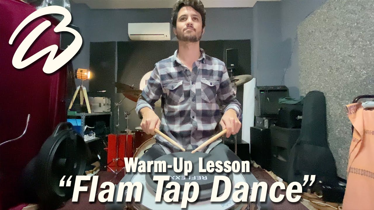 "Flam Tap Dance" - Warm-Up Lesson - Ben Wirjo - YouTube
