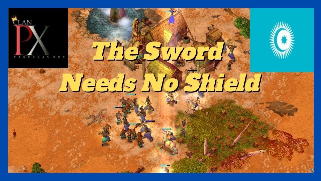 The Sword Needs No Shield | PXx vs TRN Game 1 #aom #ageofempires - YouTube