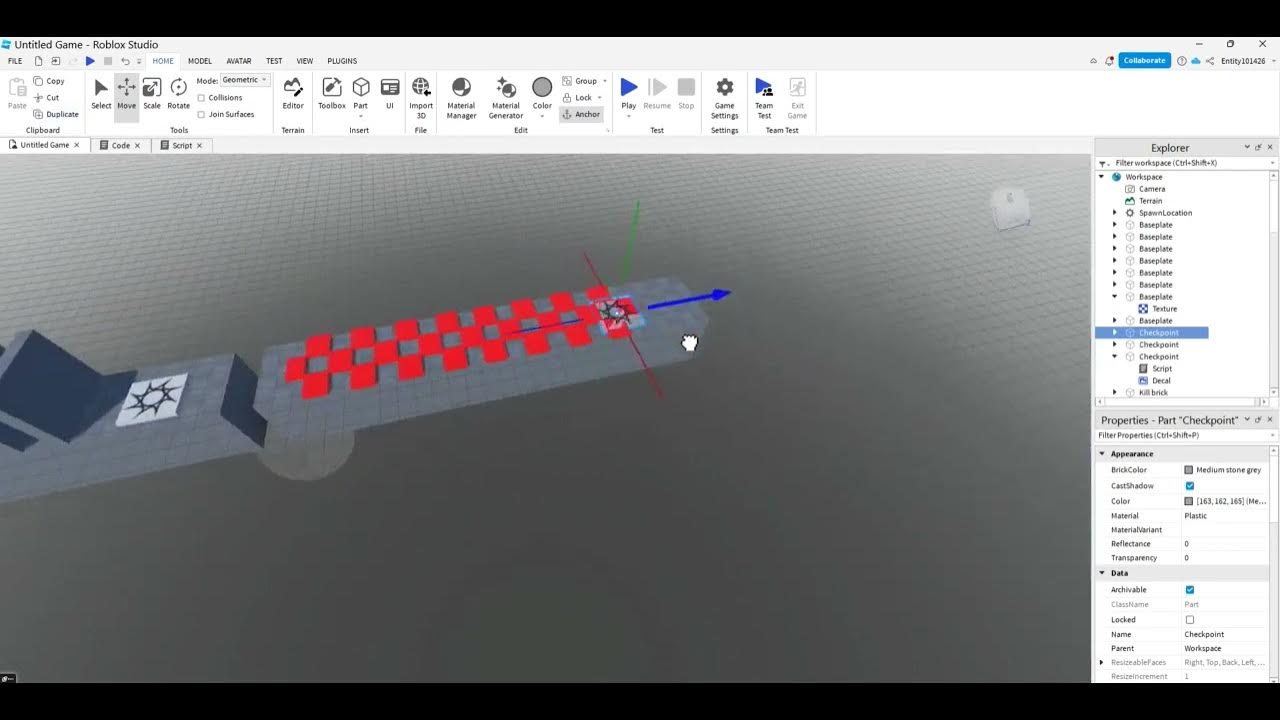 Roblox obby (devlog 2) - YouTube
