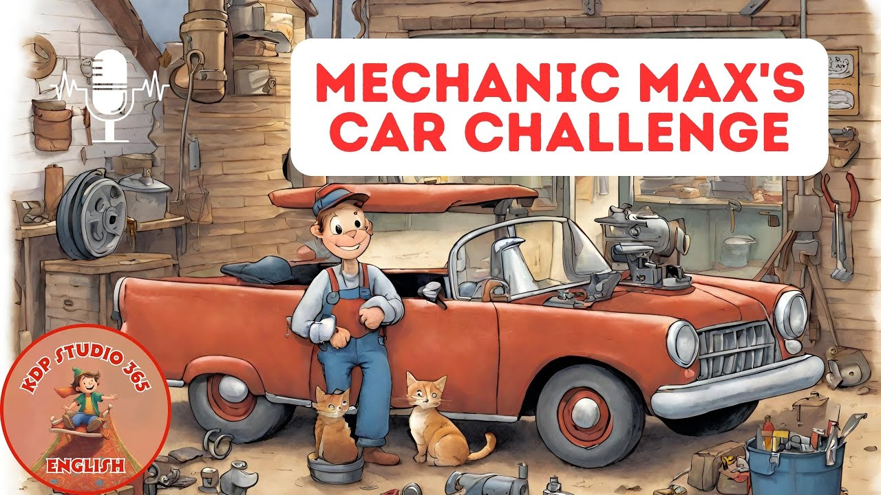 Mechanic Max's Car Challenge | English Bedtime Story For Kids ...