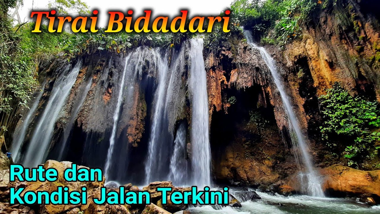 "Tirai Bidadari" air terjun purba, Ranugedang, Tiris, Probolinggo - YouTube