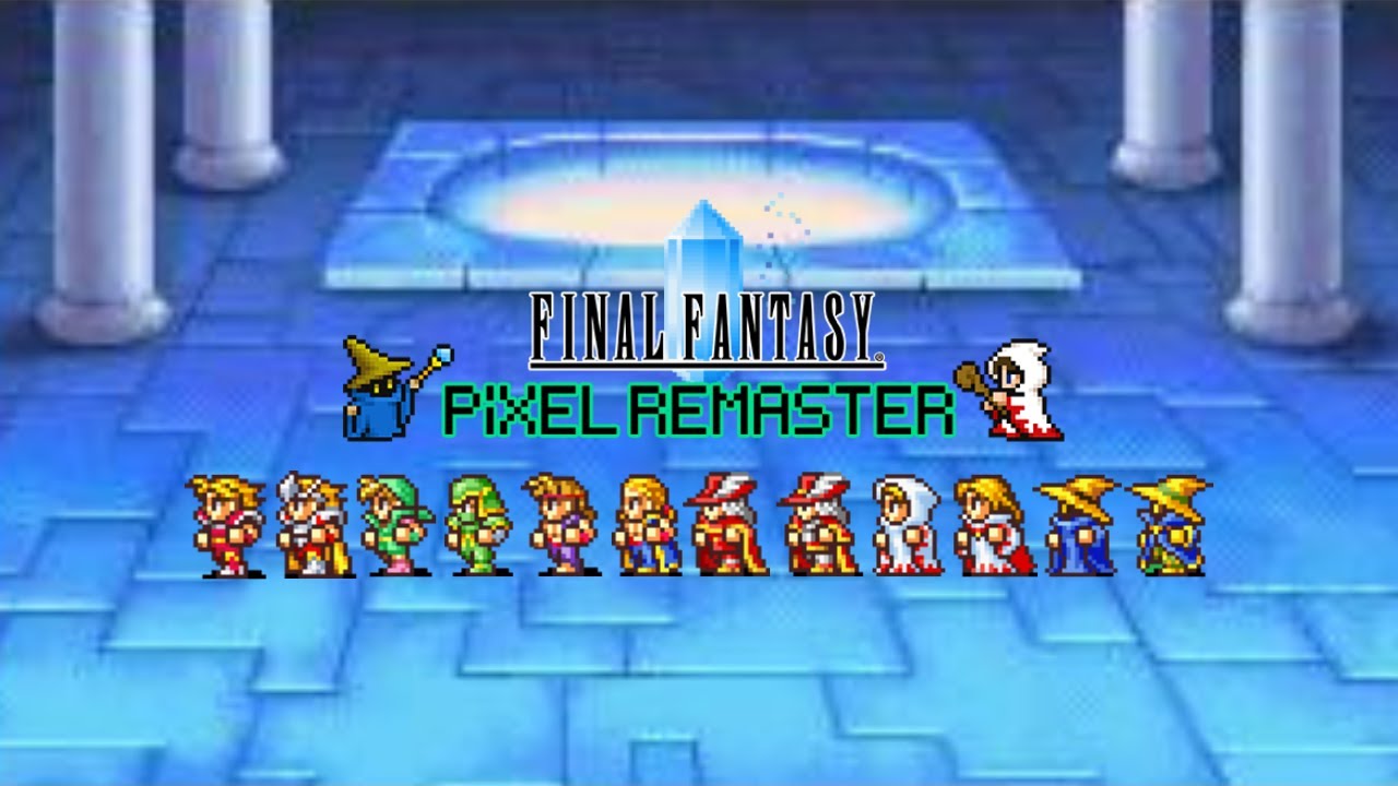 Final Fantasy 1 Pixel Remaster Walkthrough Chapter 17 Tower of Mirage ...