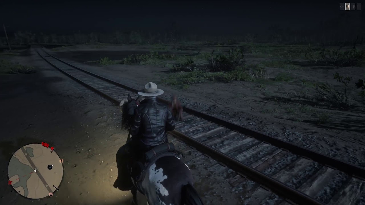 RDR2 weird effect - YouTube