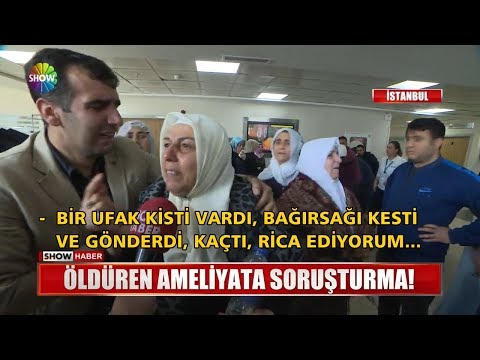 Kist ameliyatında bağırsağı kesilen kadın öldü