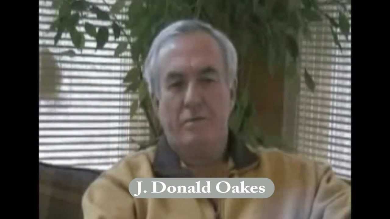 005 - J Donald Oakes.mpg - YouTube