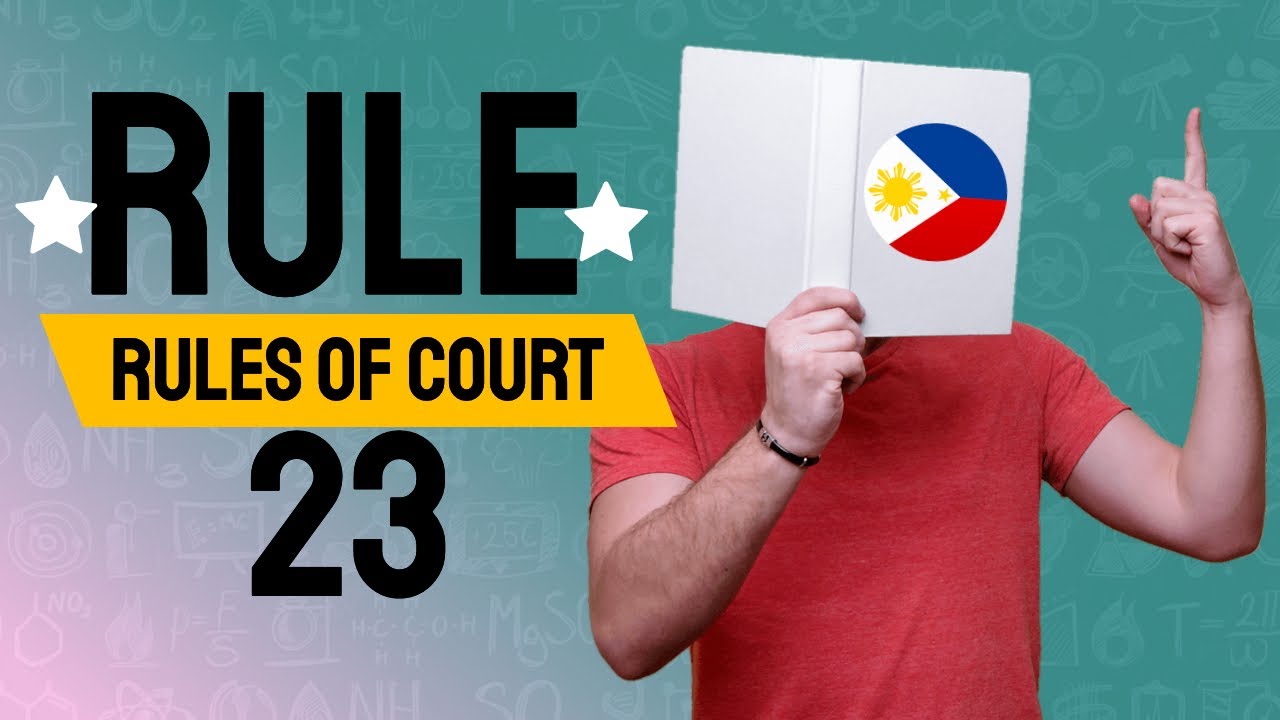 Rule 23 | Rules of Court | 2019 Amendments to the Rules of Civil ...