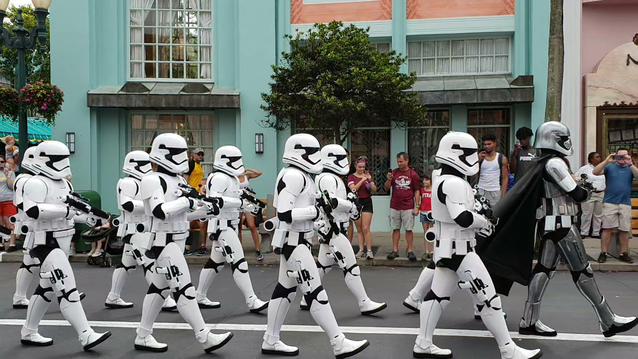 Stormtroopers - Disney's Hollywood Studios - Part 1 - YouTube