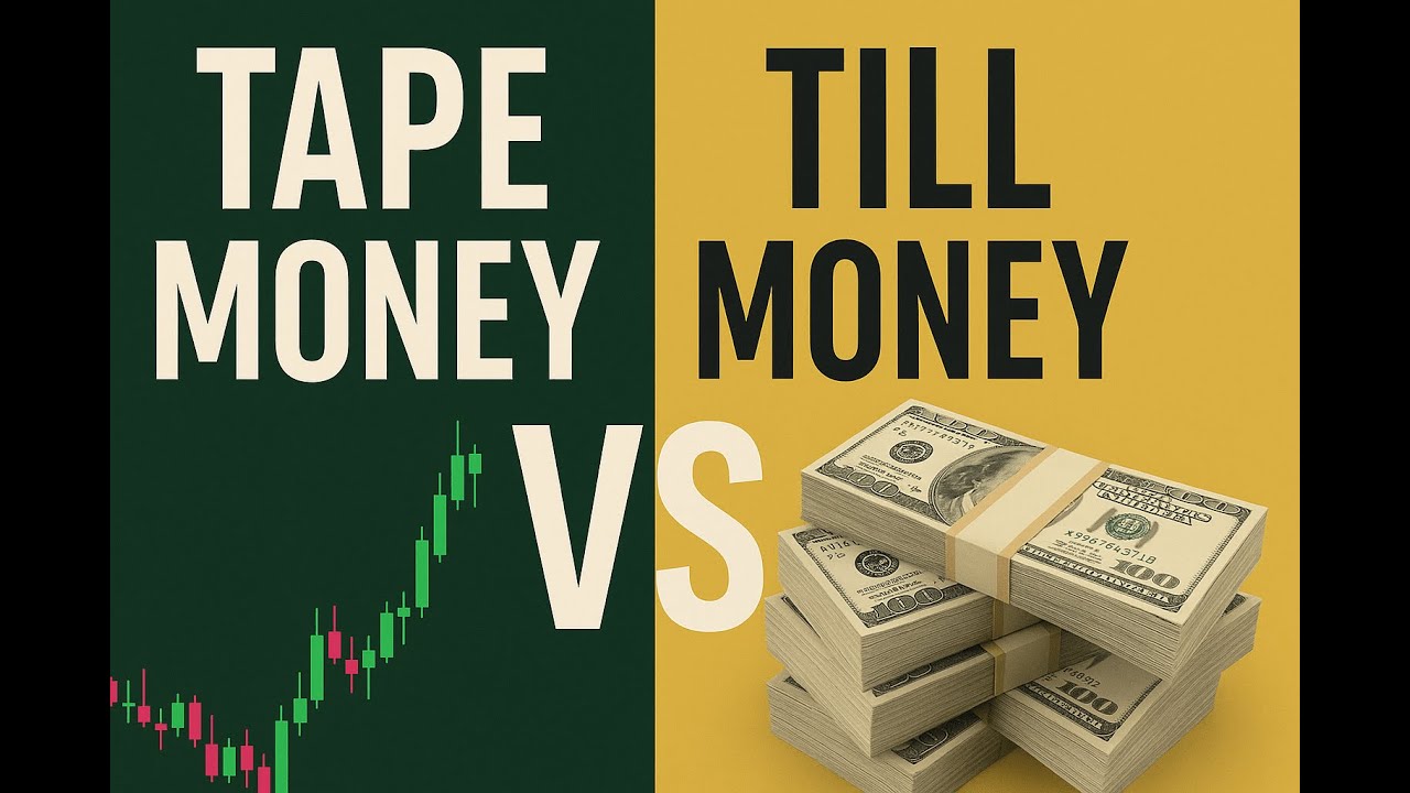 Tape Money vs Till Money: The Hidden Game in Stocks - YouTube