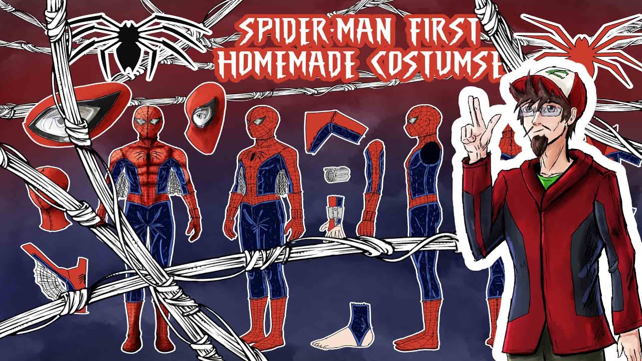 Making Spider Man Characters Sheet - YouTube