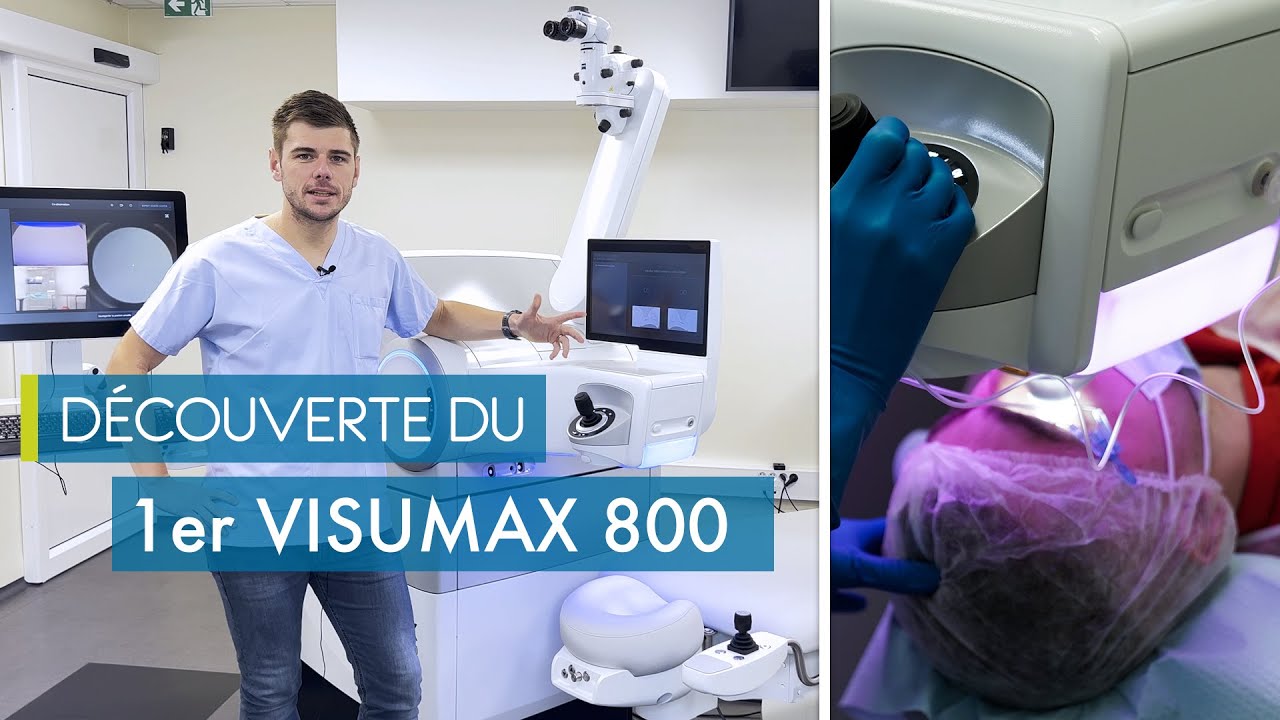 Opération de la myopie : le laser dernière génération (Visumax 800 ...