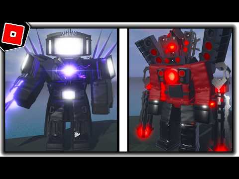 NEW UPGRADED TITAN TV MAN and UPGRADED TITAN SPEAKERMAN in TITANS OVERDRIVE - Roblox