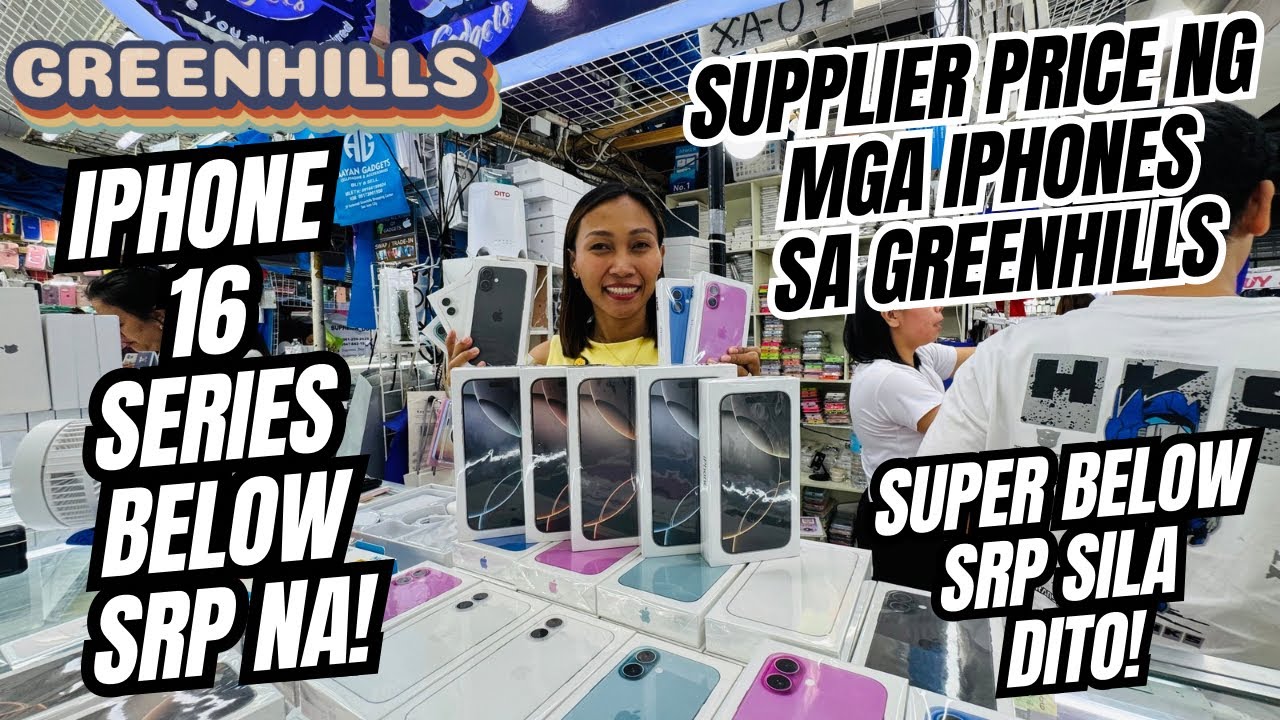SUPER LOW PRICES NG MGA IPHONES DITO SA LEGIT SELLER SA GREENHILLS ...