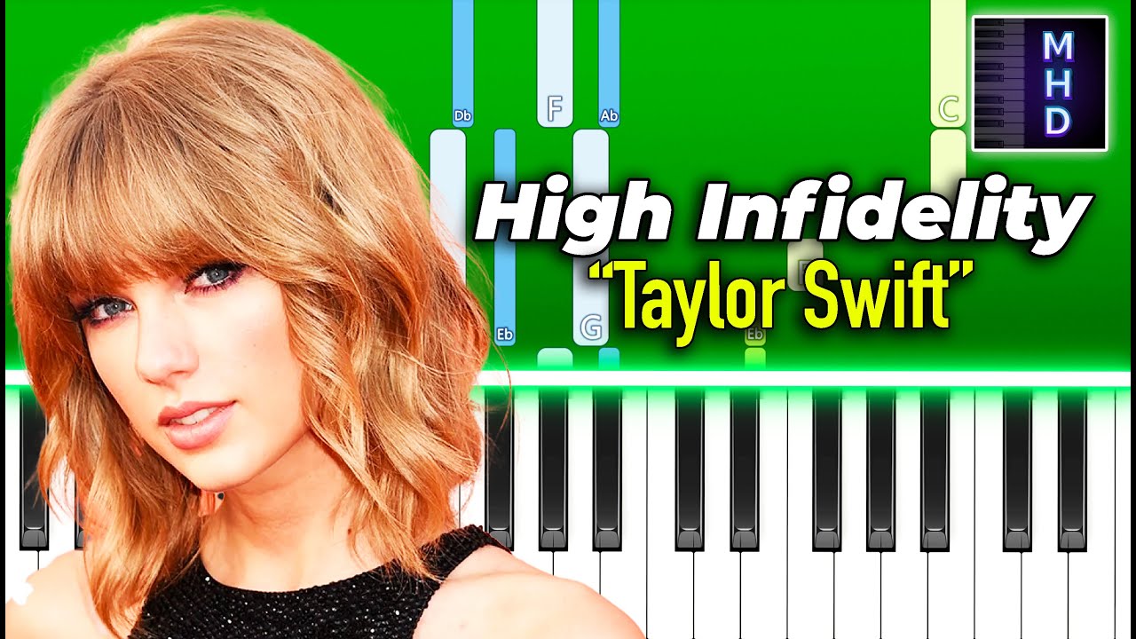 Taylor Swift - High Infidelity - Piano Tutorial - YouTube