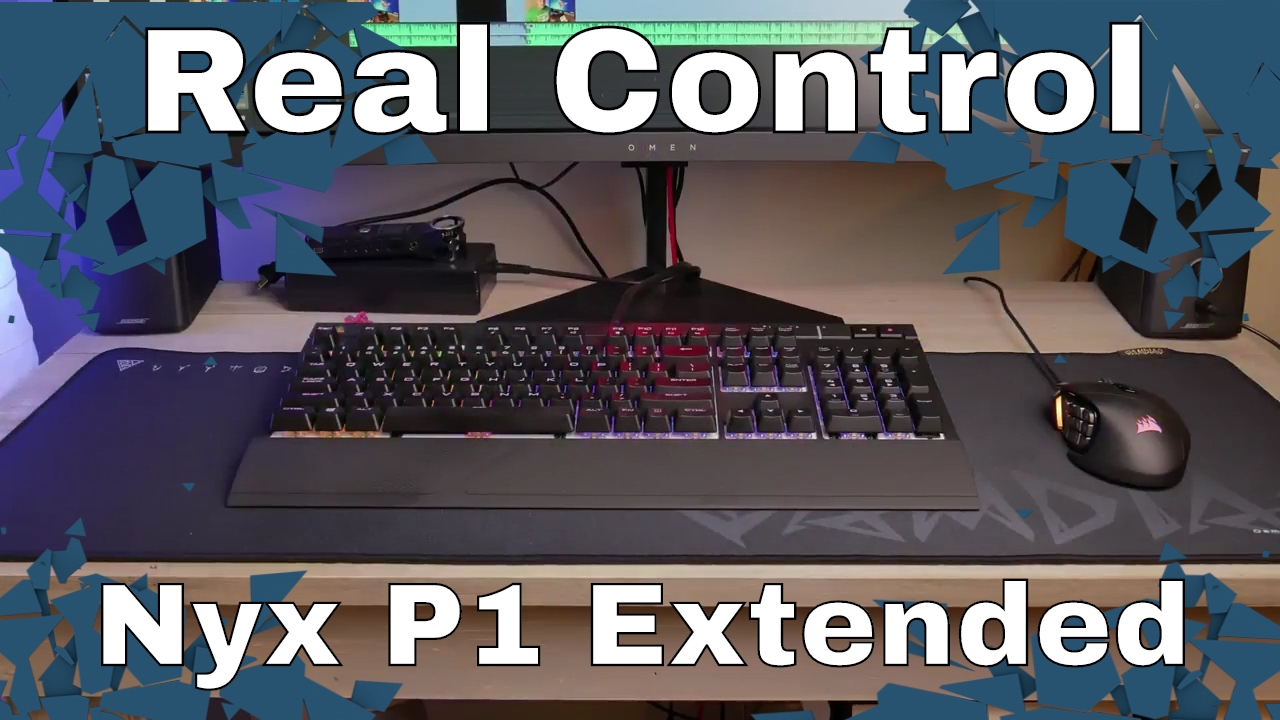 An extended mouse mat for the control freaks out there! - YouTube