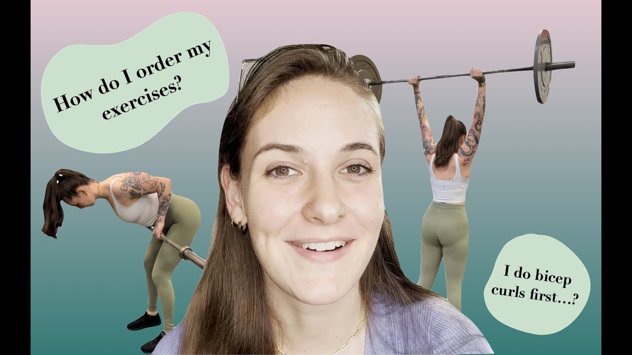 HOW TO: Choose your exercises and the order - YouTube