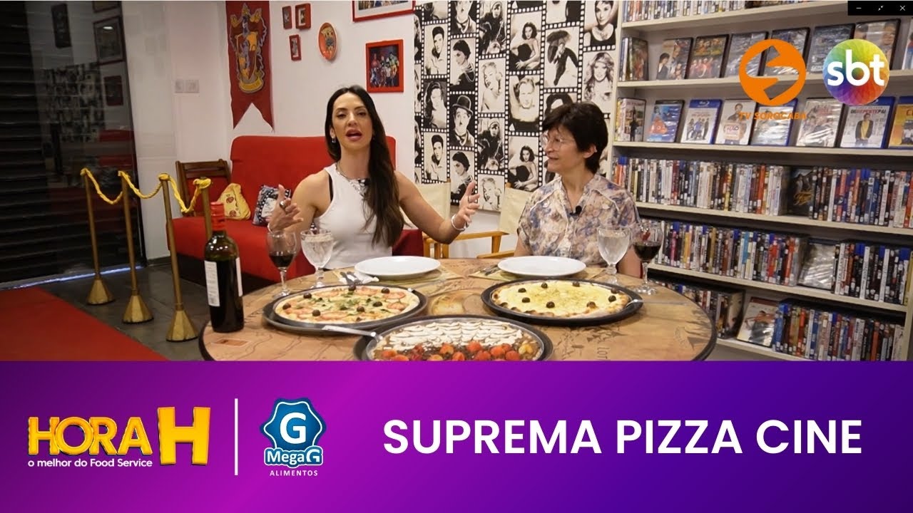 SUPREMA PIZZA CINE | HORA H - O MELHOR DO FOOD SERVICE - YouTube