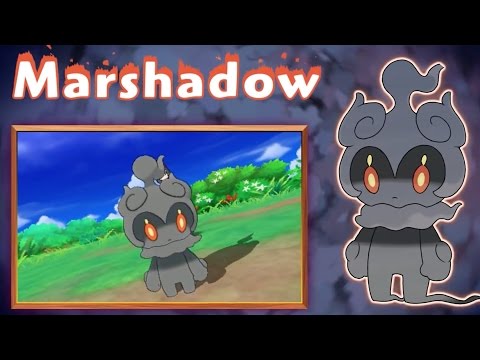 Pokemon Sun/Moon - Mythical Pokemon Marshadow Trailer - YouTube