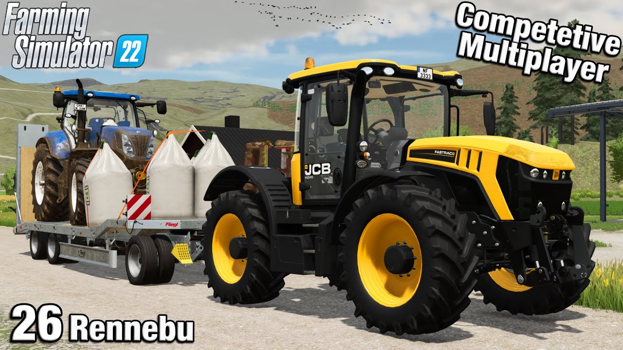 THE NEW TRACTOR IS FINALLY HERE! Rennebu Competitive Multiplayer FS22 ...