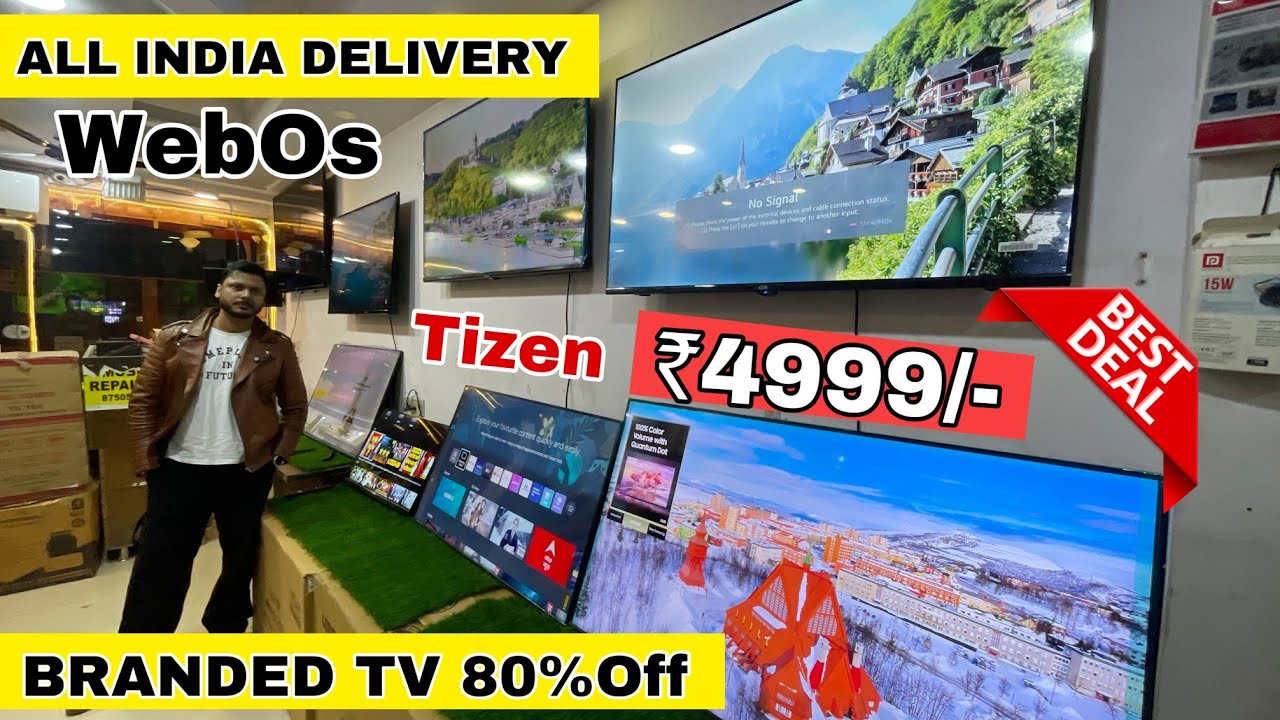 Smart Led Tv warehouse₹4999/-|Cheapest Led Tv Market in Delhi ...