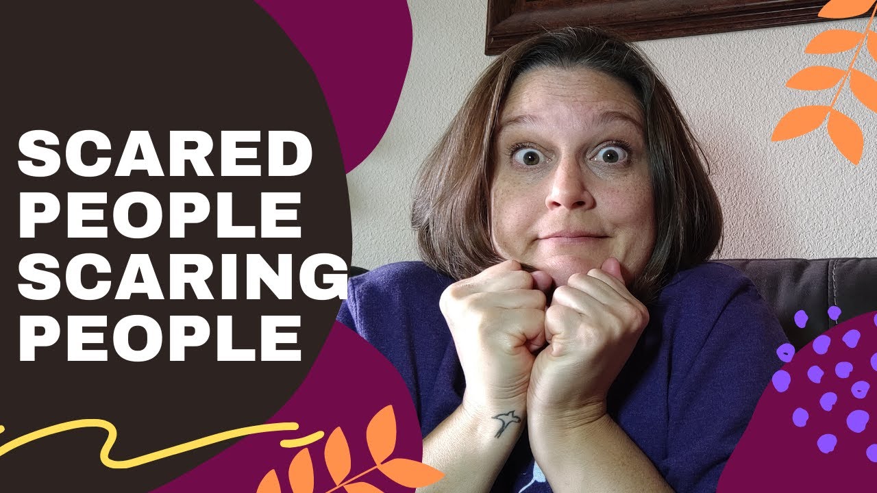 Scared people scaring people - YouTube