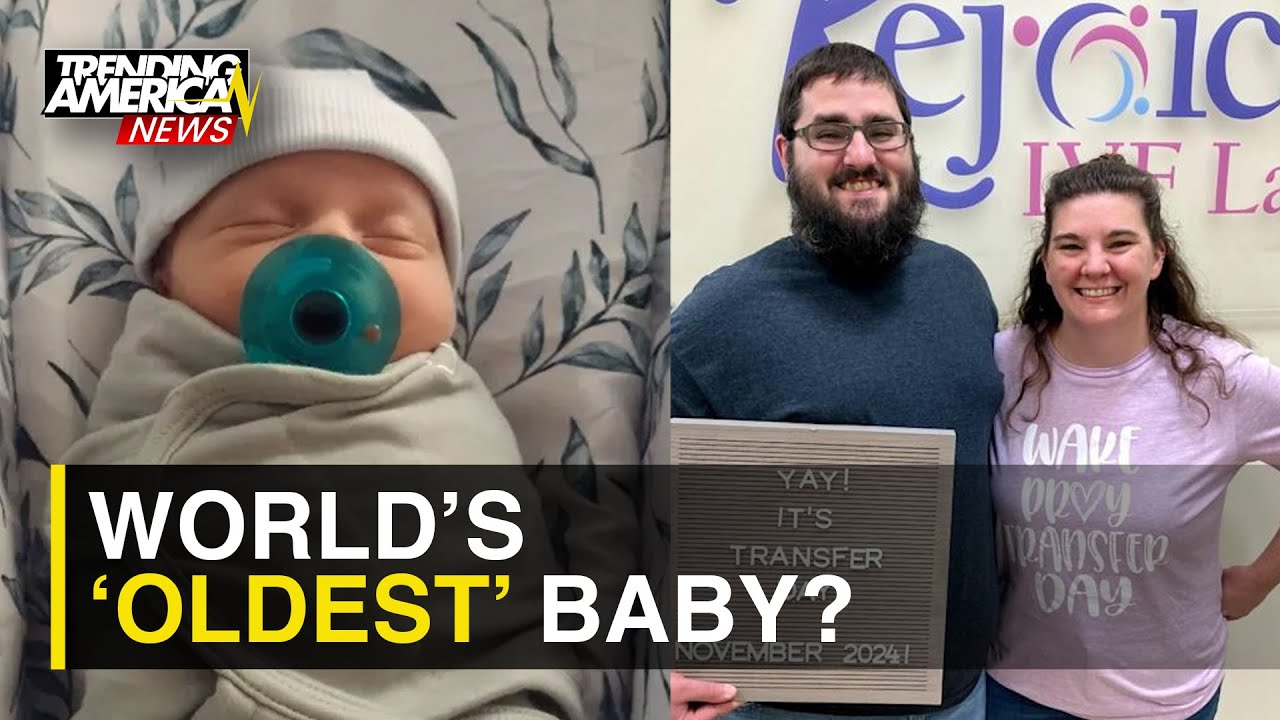 World’s ‘Oldest’ Baby Born from 30-Year Frozen Embryo - YouTube