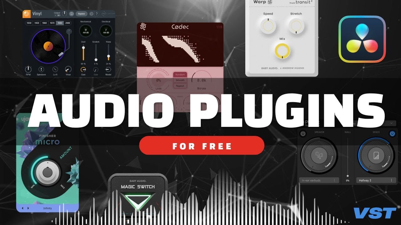 FREE Audio FX Plugins for Every Video Editor | Davinci Resolve - VST ...