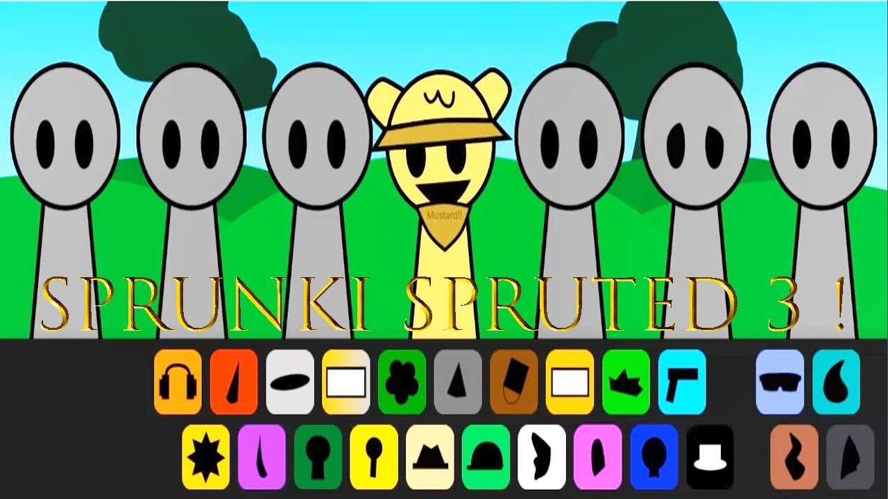 New interesting characters in Sprunki Sprouted Incredibox 2025! - YouTube