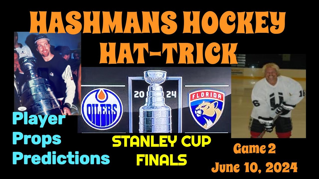 NHL Stanley Cup Player Prop Predictions & Parlay Today 6-10-24 Hashmans ...