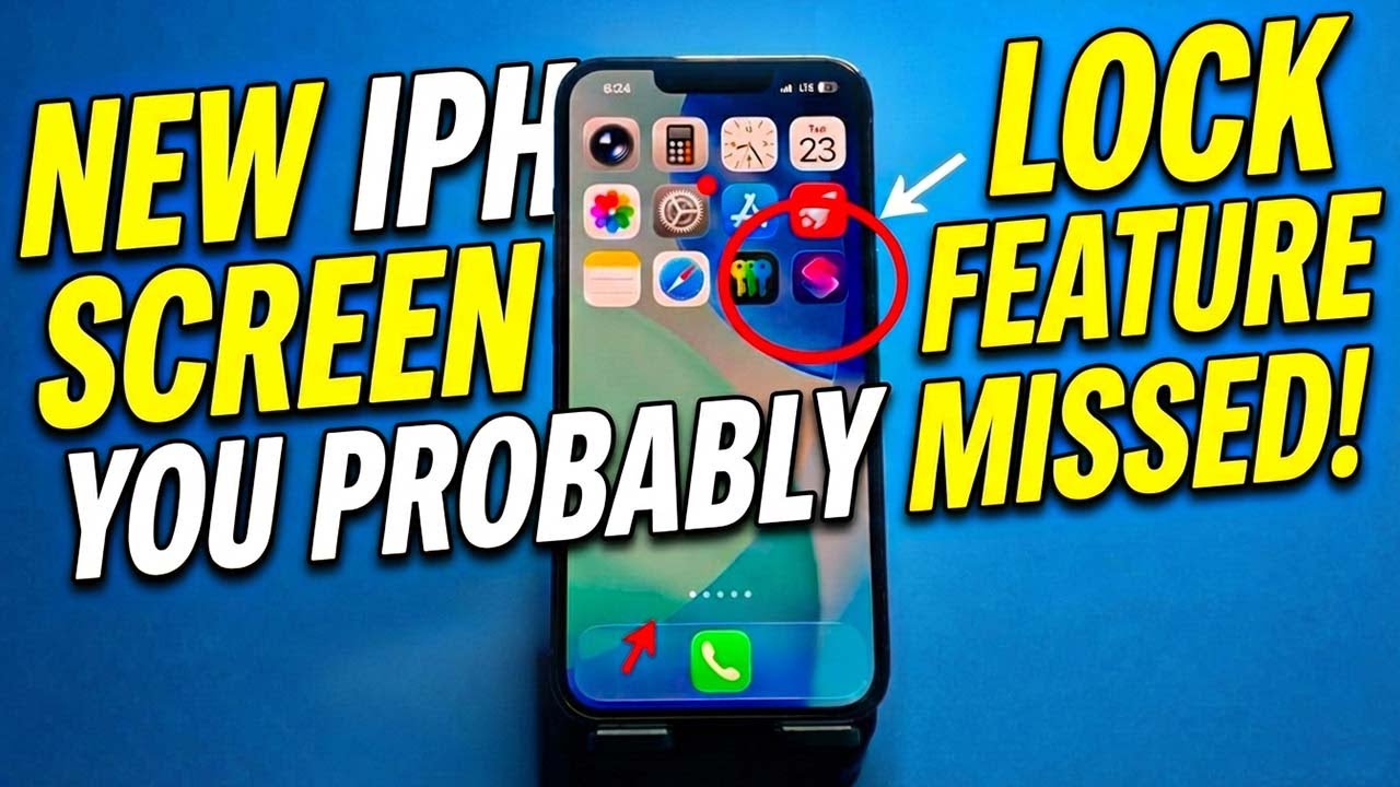 New iPhone Lock Screen Feature You Probably Missed 😮 - YouTube