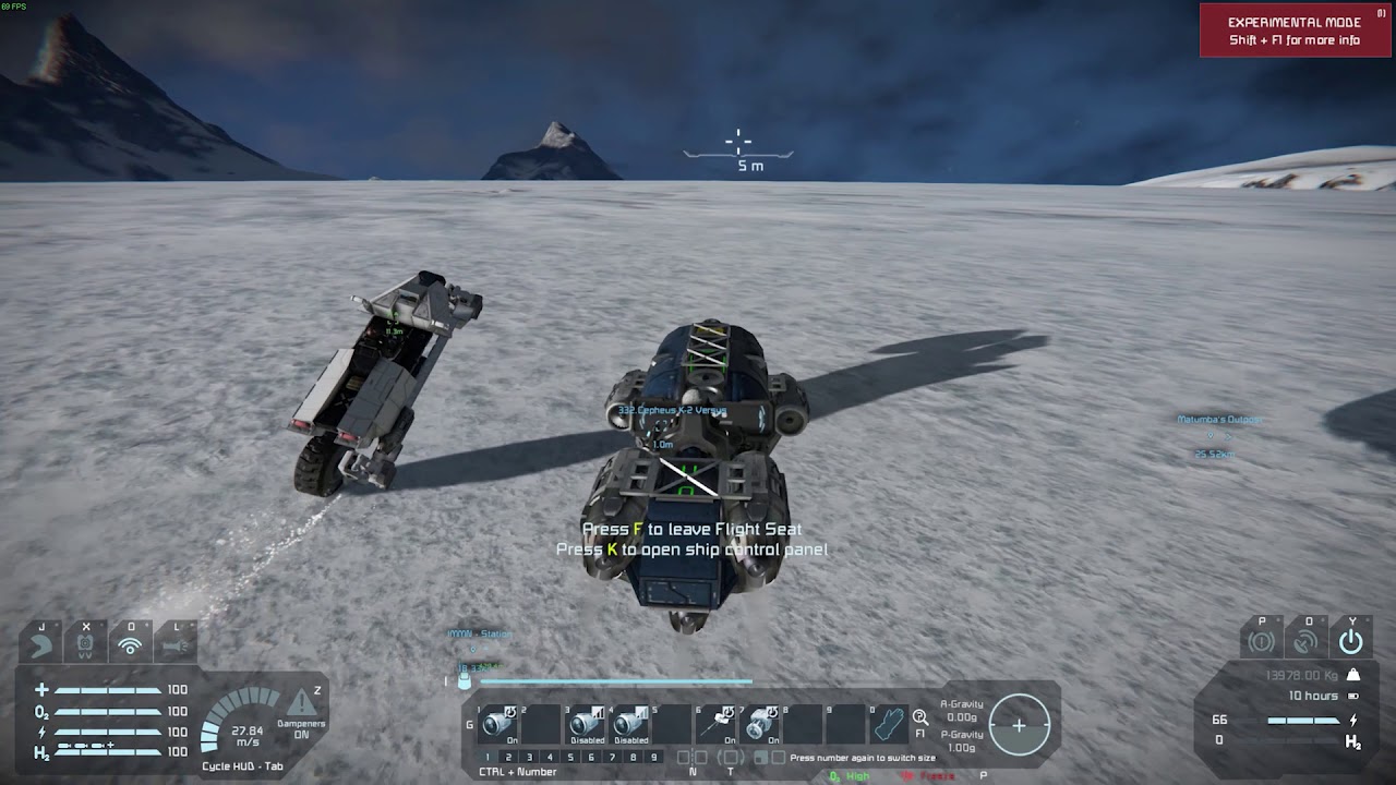 Space Engineers Speeder Race - YouTube