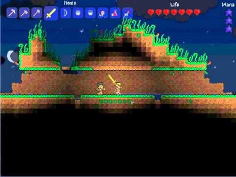 Terraria Infinite Water - YouTube