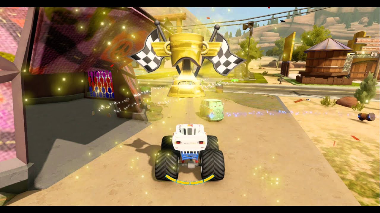 DISNEY INFINITY CARS PLAYSET GAMEPLAY PART 8 - YouTube