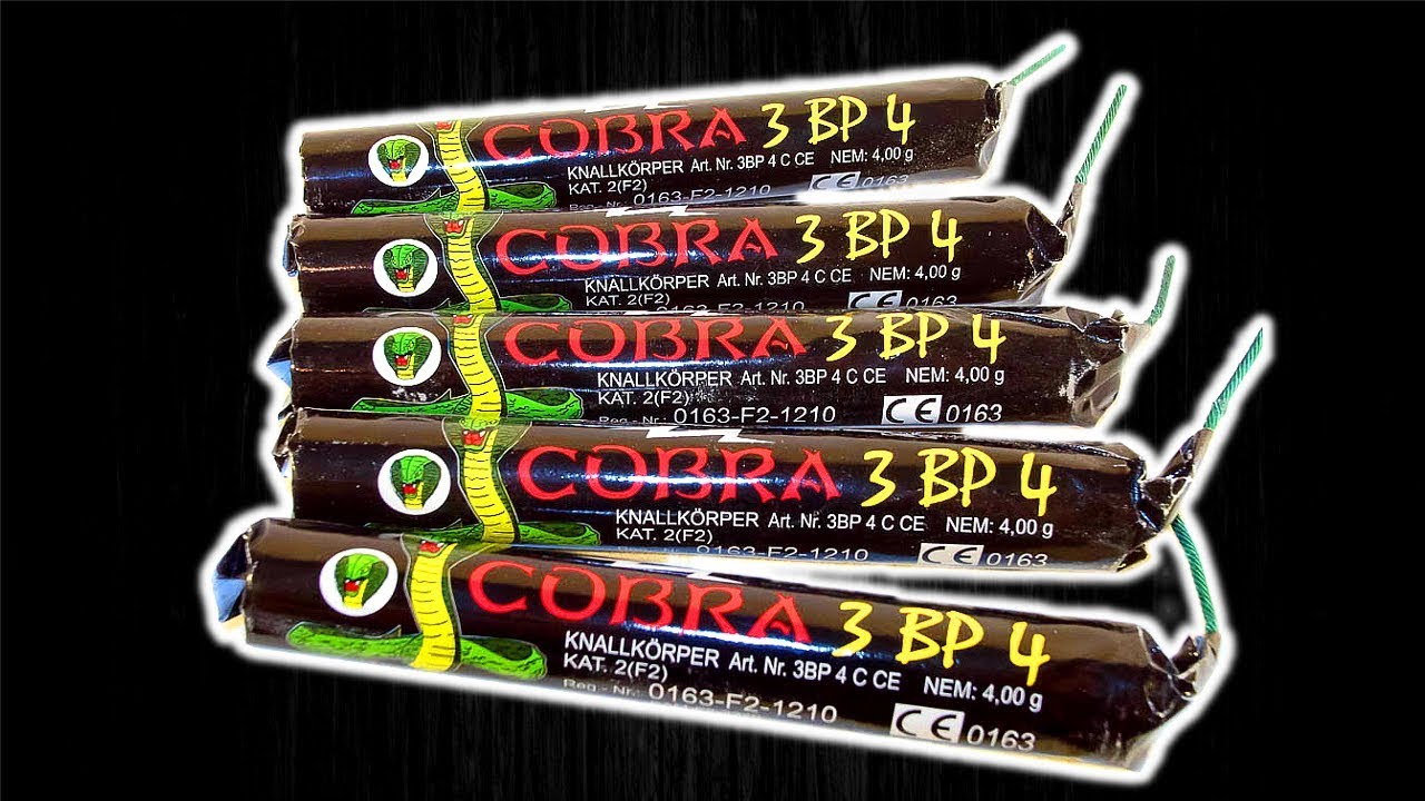 Cobra 3 Bp4, 5 Stück | Di Blasio Elio Fireworks Cobra 6 BP silber – UKFRXX
