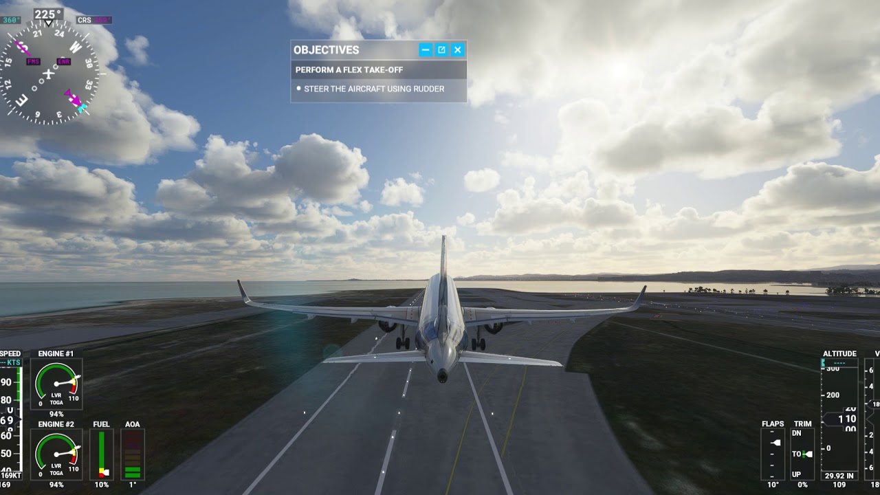 Airbus A320 neo - Training - Takeoff - MSFS 2020 - YouTube