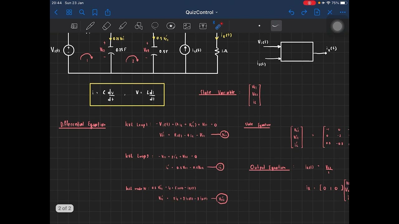 State space model 6010460142 - YouTube