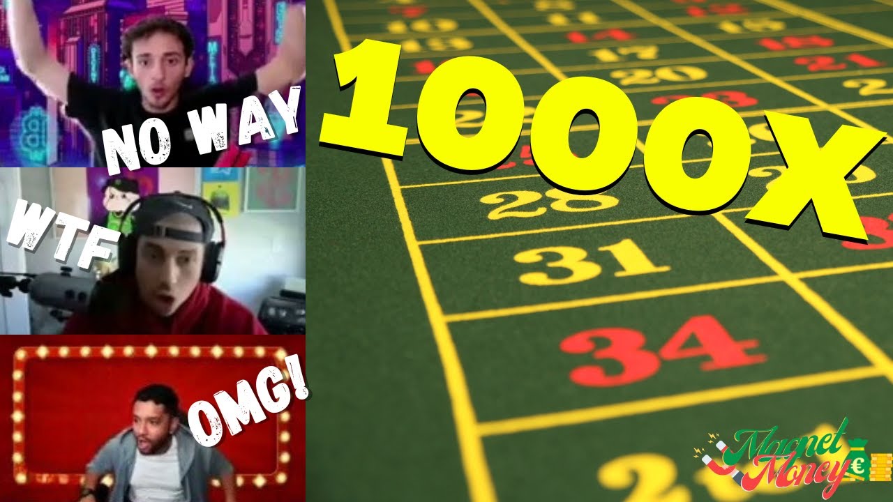 INSANE MASSIVE 1000X ROULETTE WIN - @MagnetMoney - YouTube