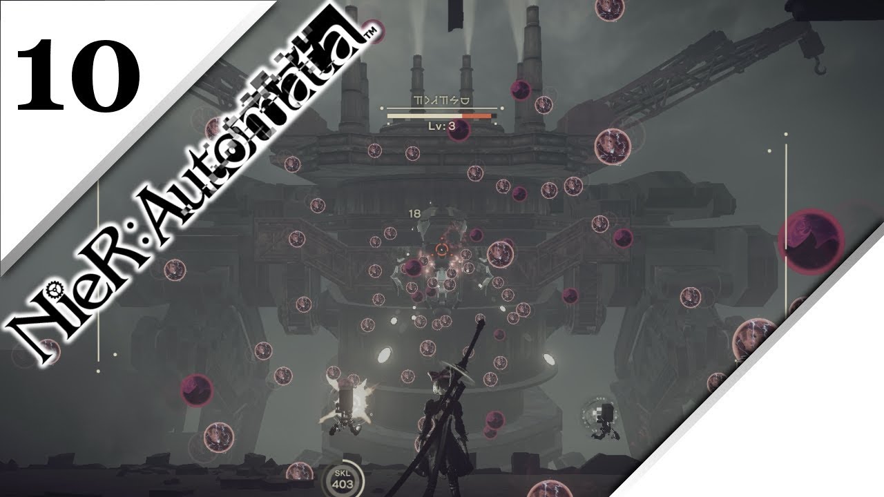 Nier: Automata playthrough PART 10 flight suit! - YouTube