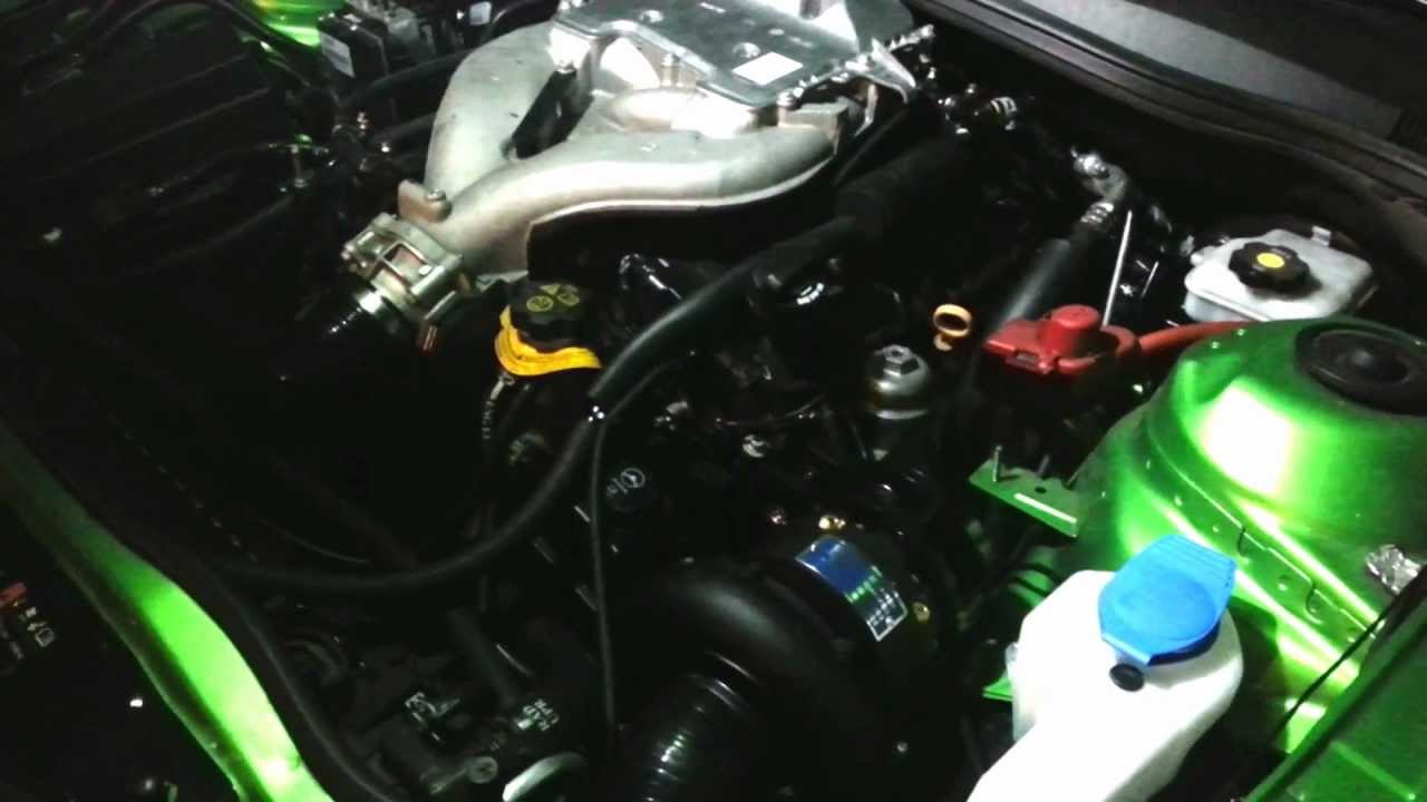IPF supercharger on 2011 LLT Camaro v6 - YouTube