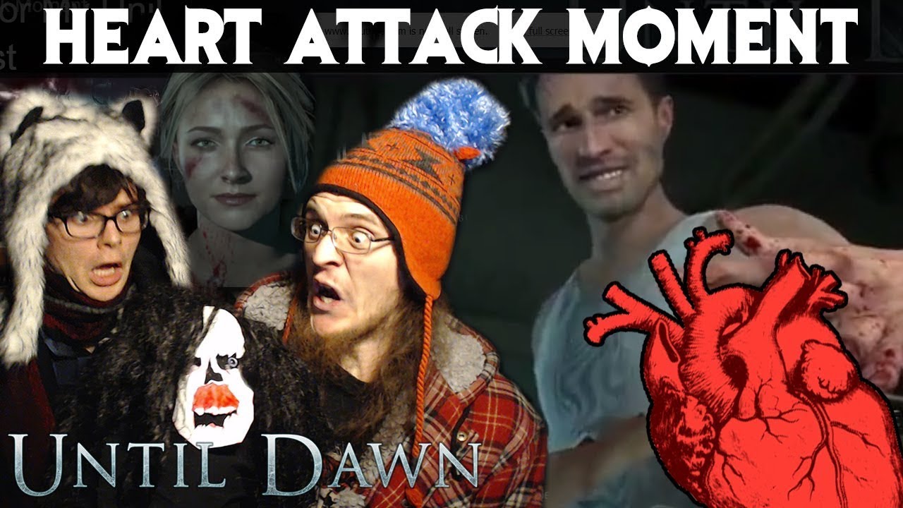 Heart Attack Moment | Until Dawn (PS4) - YouTube