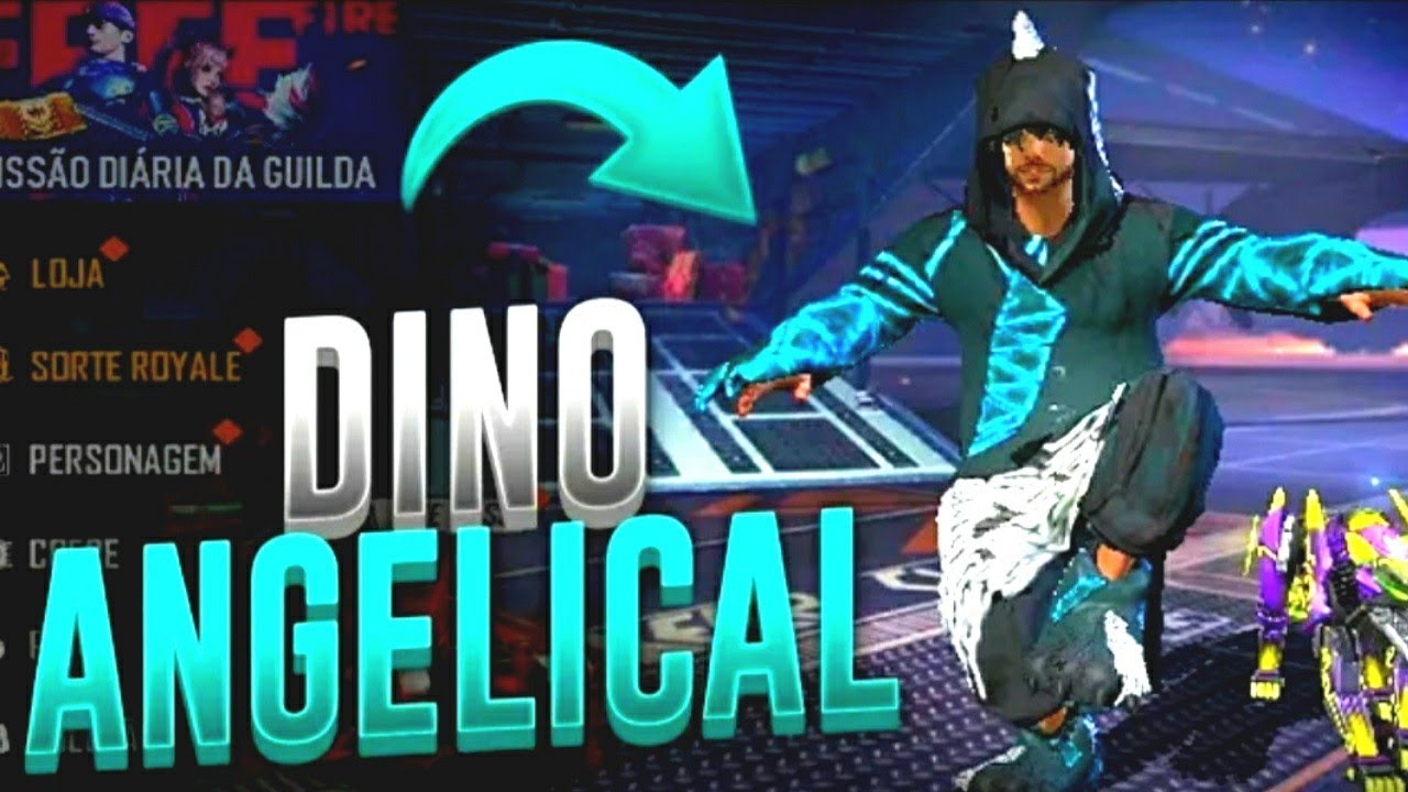 CONSIGUE la NUEVA SKIN *DINO ANGELICAL* GR4TIS en FREE FIRE - YouTube