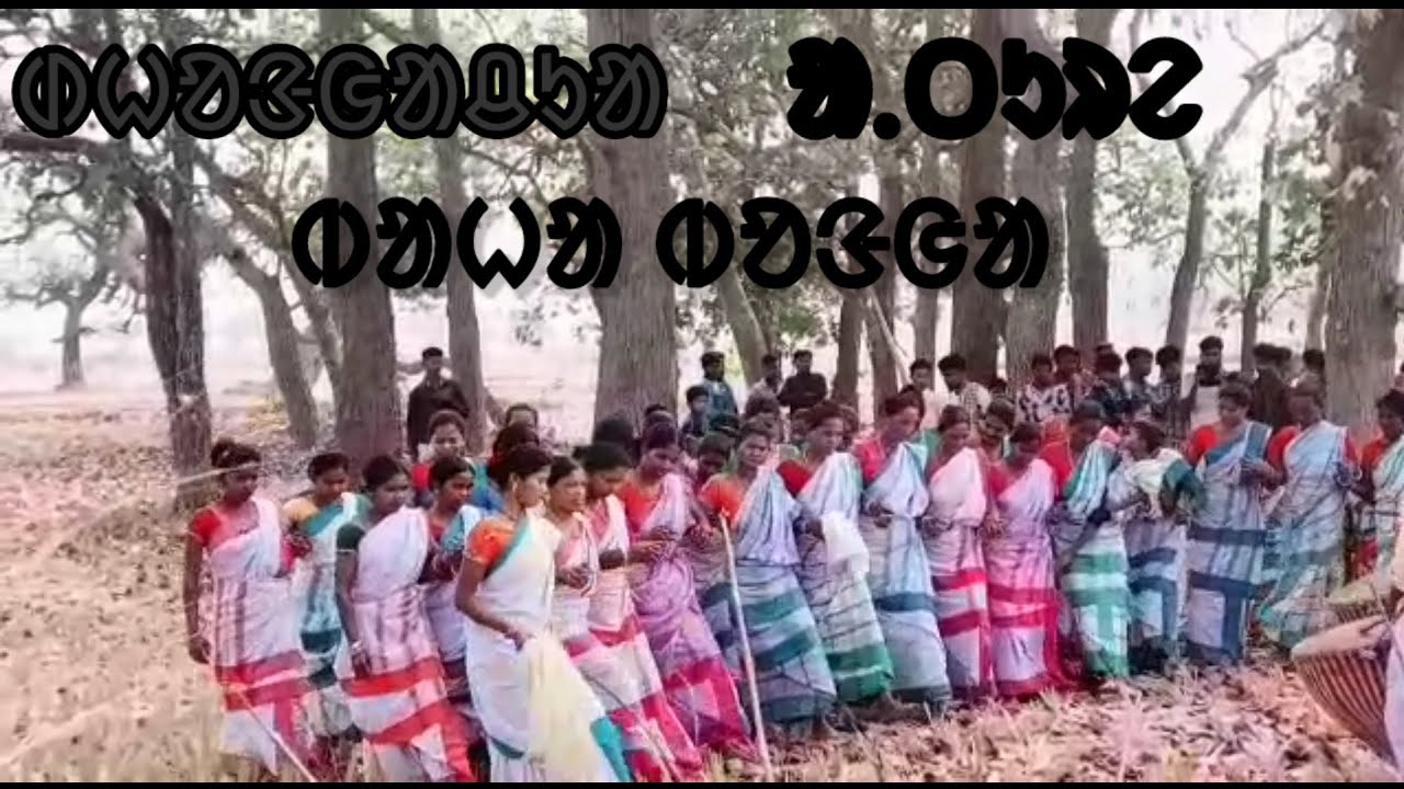 A santal festival, The Baha bonga,//Baha parab,folk dance. - YouTube