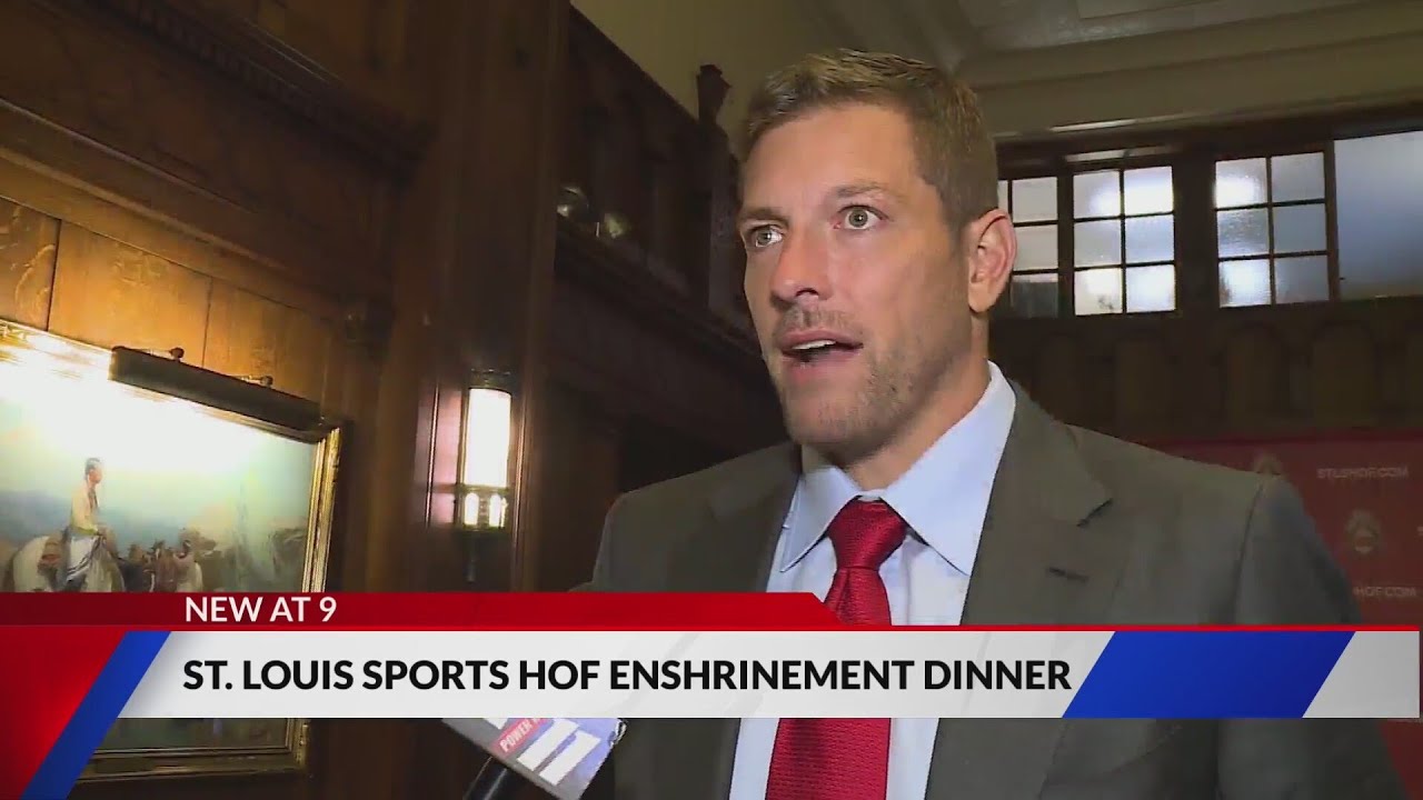 St. Louis sports hall of fame inducts lineup of legends - YouTube