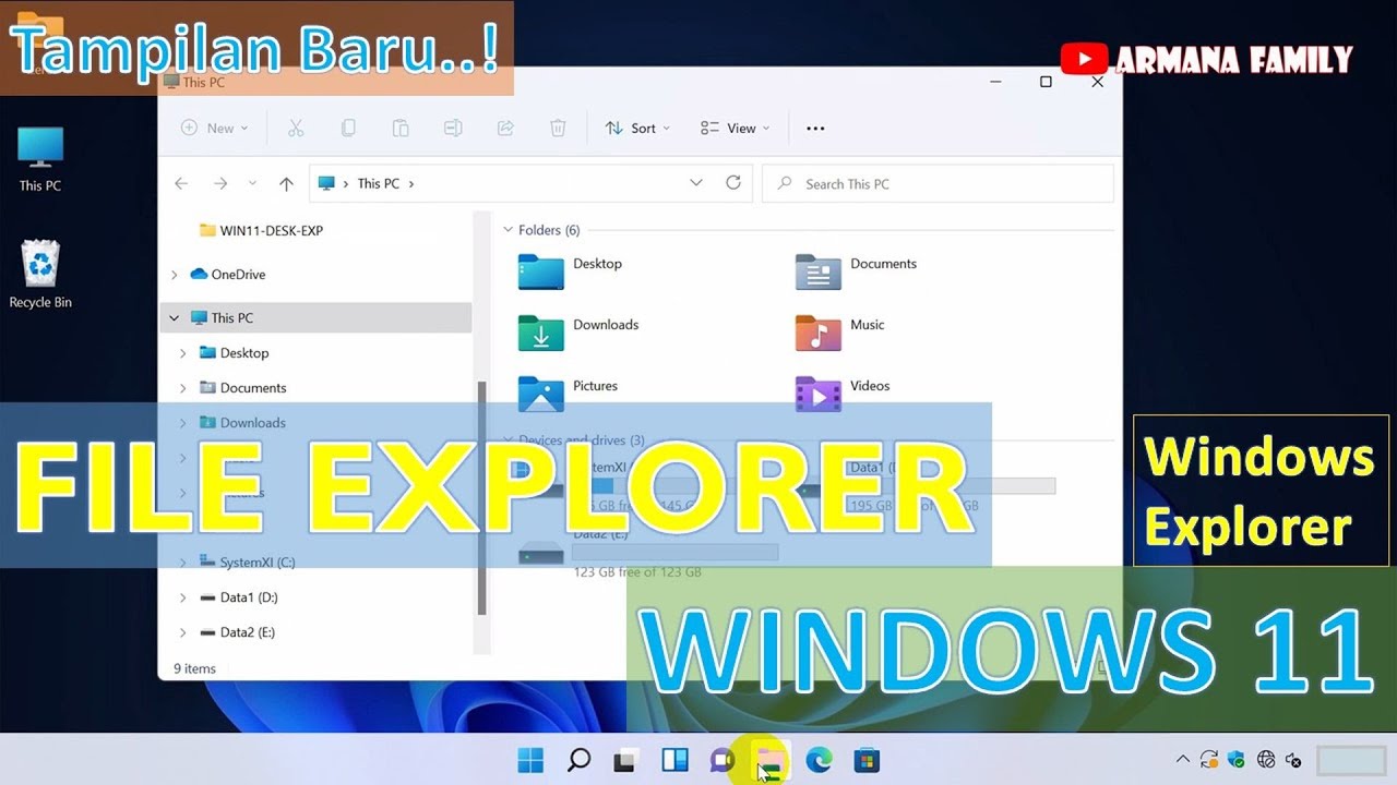 Mengenal dan Memahami File explorer / File Manager / Windows Explorer ...