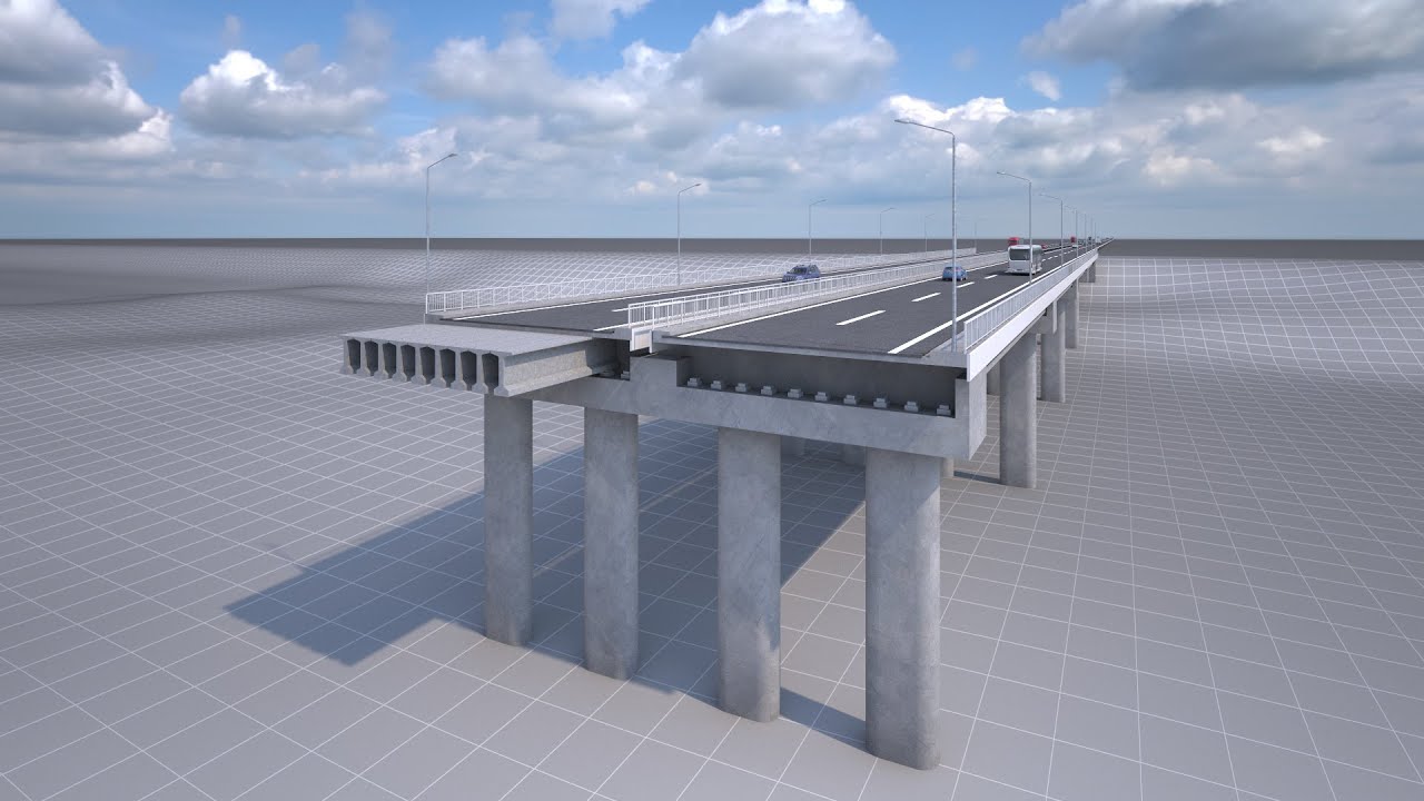 REINFORCED CONCRETE BEAM BRIDGES - YouTube
