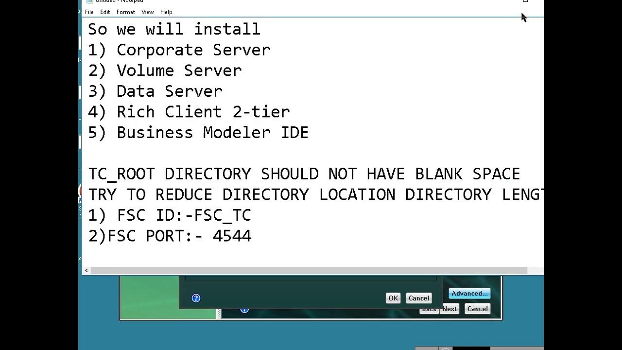 Teamcenter 12 complete installation part 1-3 - YouTube